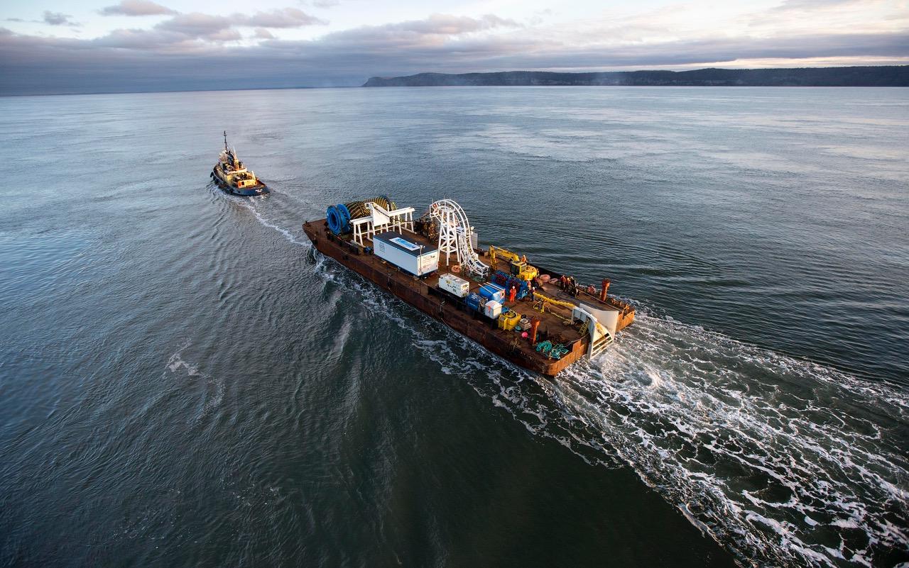 Fundy Ocean Research Centre for Energy conducting testing in Minas ...